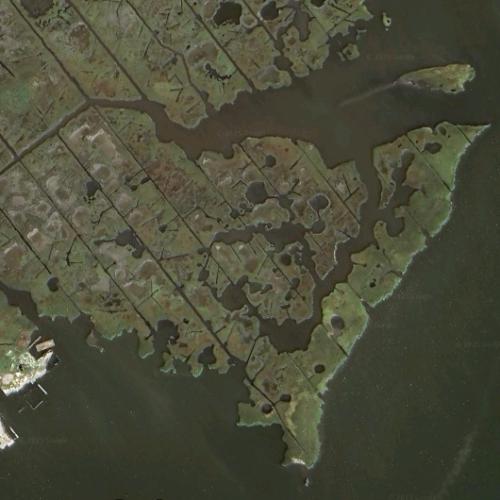 Hog Island in Stockton, MD (Google Maps)