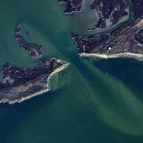 Hazard Island in Crisfield, MD (Google Maps)