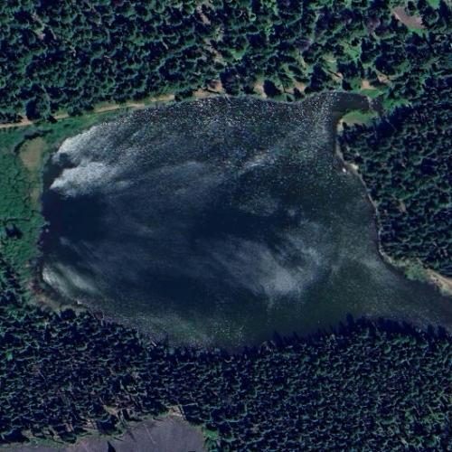 Lost Lake in Cliffdell, WA (Google Maps)