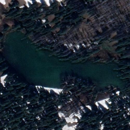 Shoestring Lake in Cliffdell, WA (Google Maps)