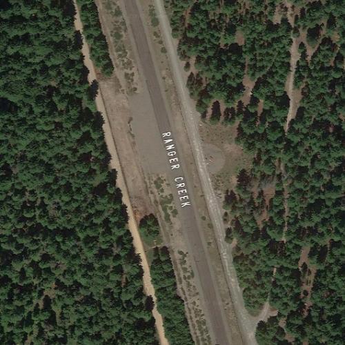 Ranger Creek State Airport in Greenwater, WA (Google Maps)