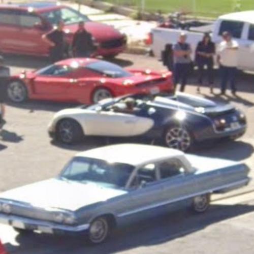 Bugatti veyron 16.4 x Ferrari Enzo in Helper, UT - Virtual Globetrotting