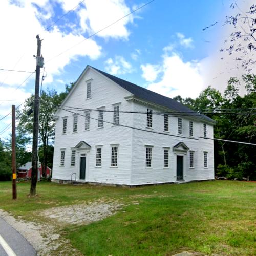 Sandown Old Meetinghouse in Sandown, NH (Google Maps)