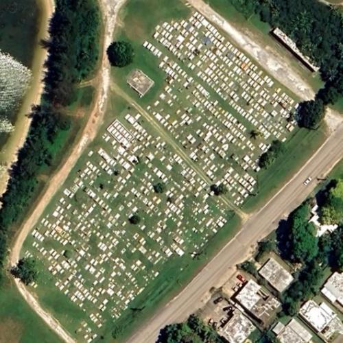 Agat Cemetery in Agat, Guam (Google Maps)