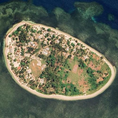 Laluoro Island in Doini Island, Papua New Guinea (Google Maps)