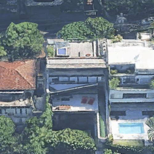 Murilo Benicio's House in Rio de Janeiro, Brazil (Google Maps)