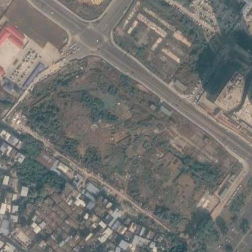 China Resources Land Center under construction in Dongguan, China ...