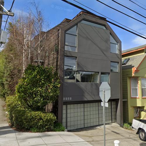 'Willenborg Residence' by Paul Rudolph in San Francisco, CA (Google Maps)