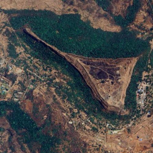 Lohagad Fort in Lonavale, India (Google Maps)