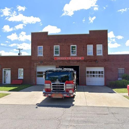 Portsmouth Fire Station 11 in Cradock, VA (Google Maps)
