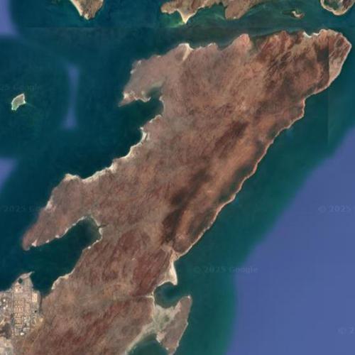 Murujuga National Park in Karratha, Australia (Google Maps)
