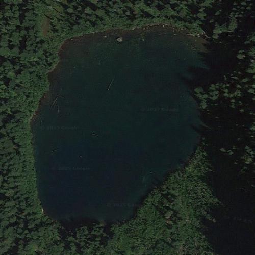 Noname Lake in Newhalem, WA (Google Maps)
