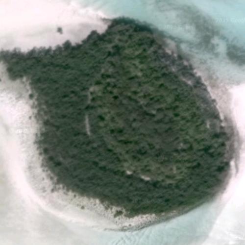 Gully Cay in Great Stirrup Cay, Bahamas (Google Maps)