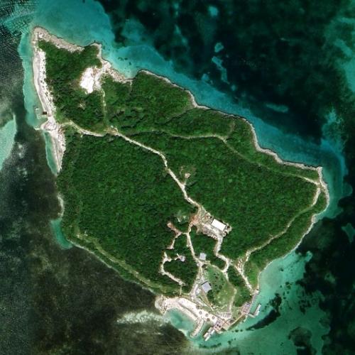 Goat Cay in Great Stirrup Cay, Bahamas (Google Maps)