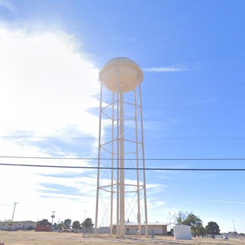Big Spring water tower in Big Spring, TX - Virtual Globetrotting