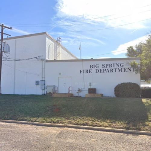 Big Spring Fire Department in Big Spring, TX (Google Maps)