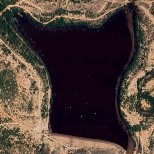 Refinery Lake in Big Spring, TX (Google Maps)