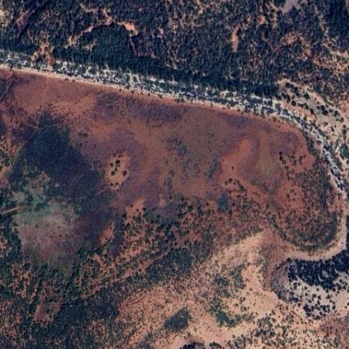 Powell Lake in Big Spring, TX (Google Maps)