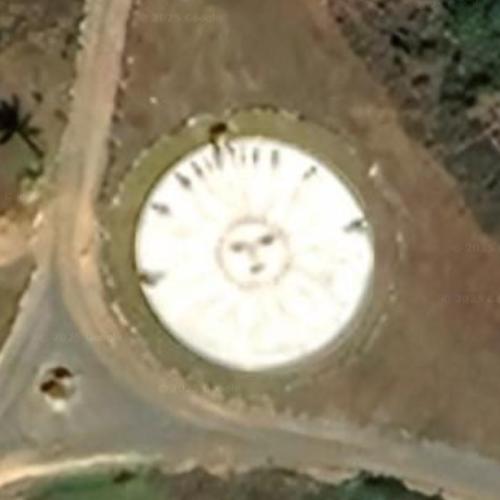 Smiling Face on Epstein Island in Little St James, Virgin Islands, U.S ...
