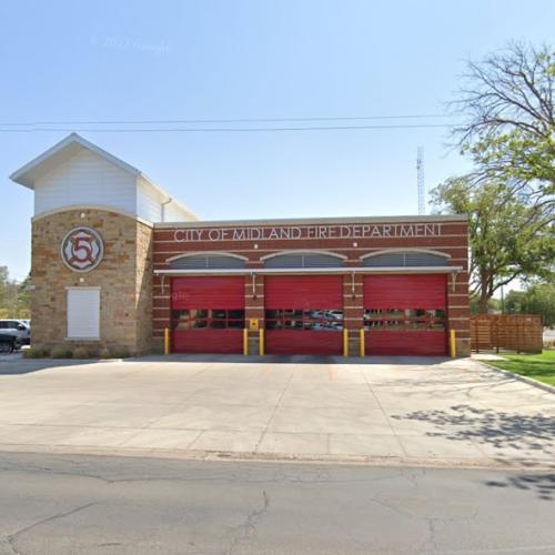 Midland Fire Station 5 in Midland, TX (#6) - Virtual Globetrotting