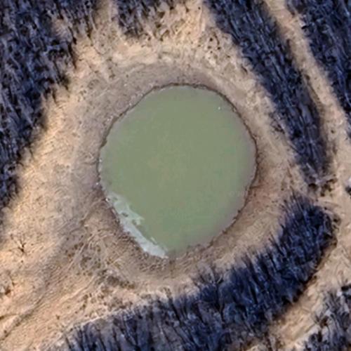 Bull Creek Tank in Big Spring, TX (Google Maps)