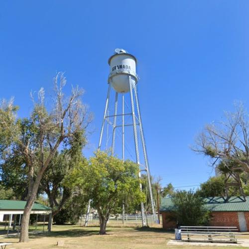 Granada water tower in Granada, CO - Virtual Globetrotting