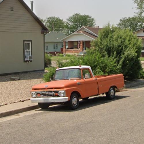 1964 Ford F-100 in Lamar, CO (Google Maps)