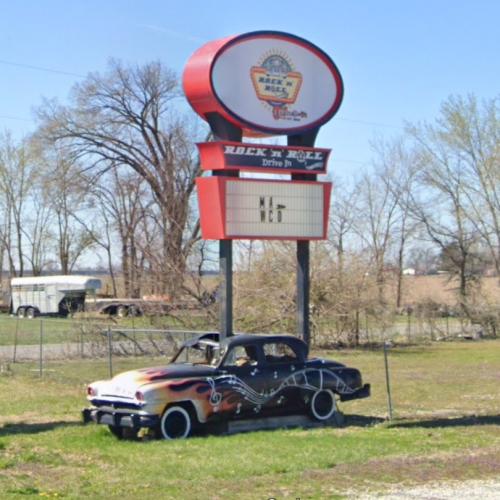 Rock 'N' Roll Drive-In in Chaffee, MO (Google Maps)