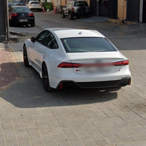 Audi RS7 Sportback C8 in Dubai, United Arab Emirates (Google Maps)