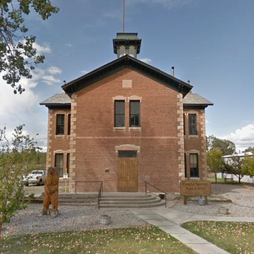 Poncha Springs Schoolhouse in Poncha Springs, CO (Google Maps)
