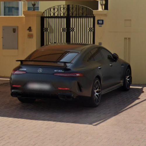 Mercedes-AMG GT63 S in Dubai, United Arab Emirates (Google Maps)