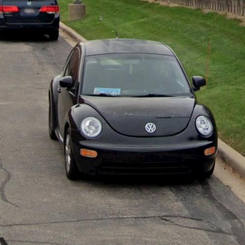 VW Beetle in Palatine, IL (Google Maps)