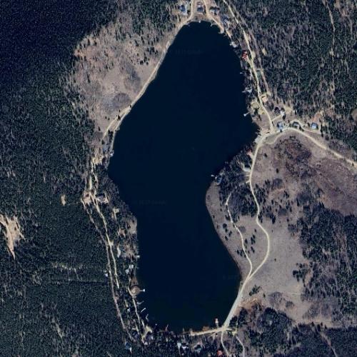 Lininger Lake in Bailey, CO (Google Maps)