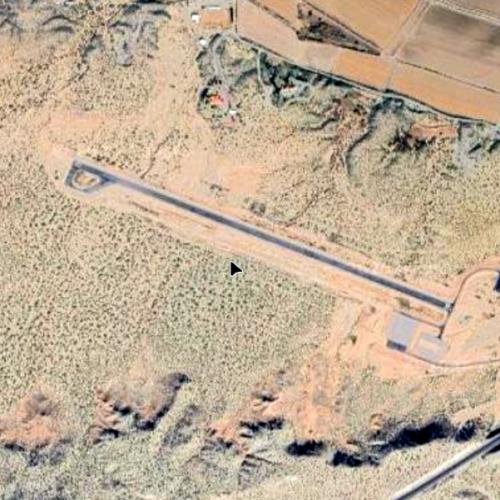 Hatch Municipal Airport in Hatch, NM (Google Maps)