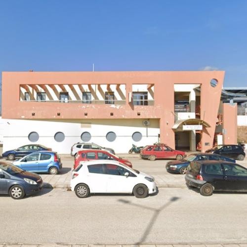 Nea Peramos railway station in Néa Péramos, Greece (Google Maps)