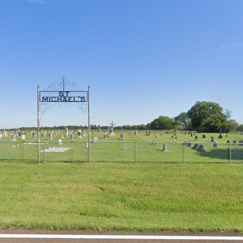 Saint Michaels Cemetery in Fulton, KS (Google Maps)