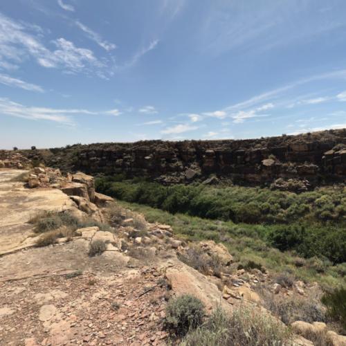 Canyon Diablo in Two Guns, AZ (Google Maps)