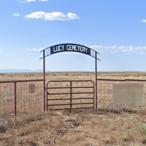Lucy Cemetery in Willard, NM (Google Maps)