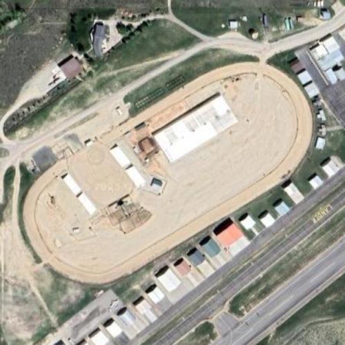 Lander Rodeo Grounds in Lander, WY (Google Maps)