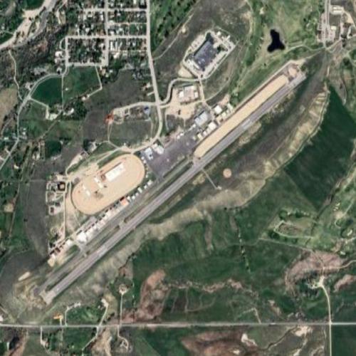 Hunt Field in Lander, WY (Google Maps)