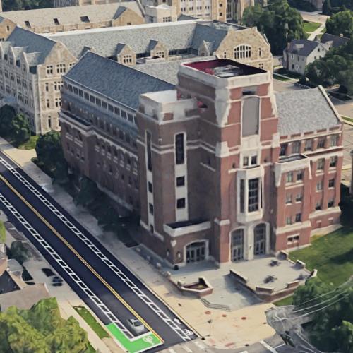 Weill Hall, Ford School of Public Policy in Ann Arbor, MI (Google Maps)