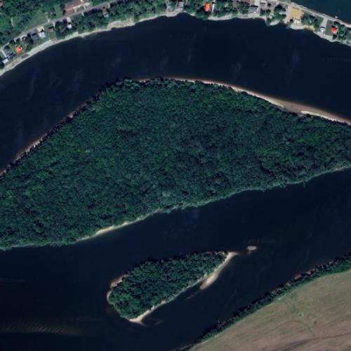 Wolf Island (Tennessee) in Crump, TN (Google Maps)