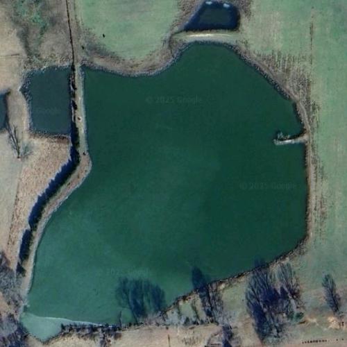 Keeton Pond in Saltillo, TN (Google Maps)