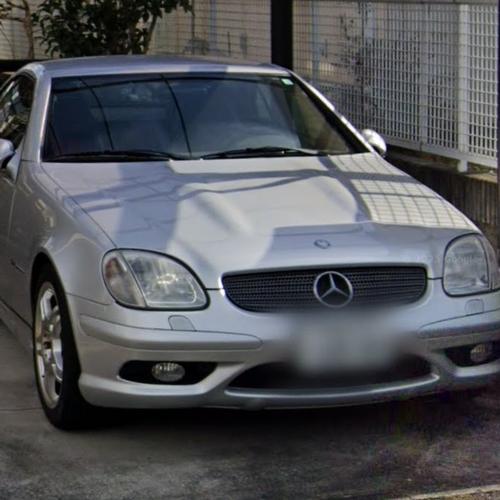 Mercedes Benz SLK32 AMG R170 in Matsuyama, Japan (Google Maps)