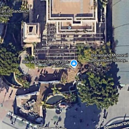 Star Wars Traders Post in Anaheim, CA (Google Maps)
