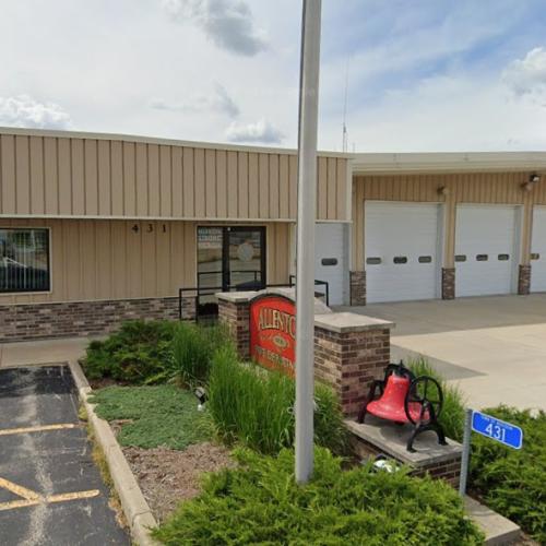 Allenton Fire Department in Allenton, WI (Bing Maps)