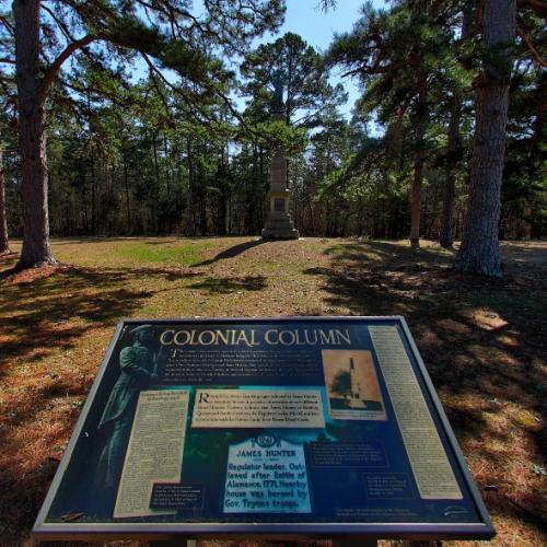 Colonial Column in Burlington, NC - Virtual Globetrotting
