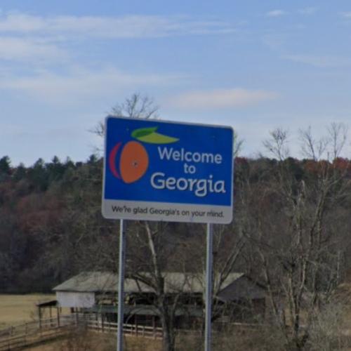 Welcome to Georgia sign in Blairsville, GA - Virtual Globetrotting