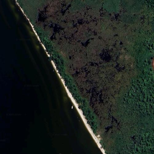 Brock Island in Point Harbor, NC (Google Maps)
