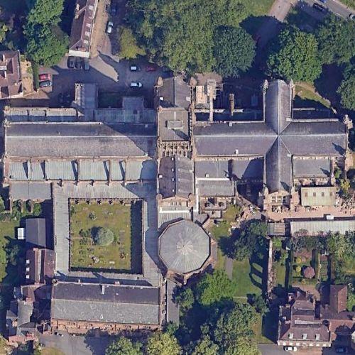 Worcester Cathedral in Worcester, United Kingdom (Google Maps)